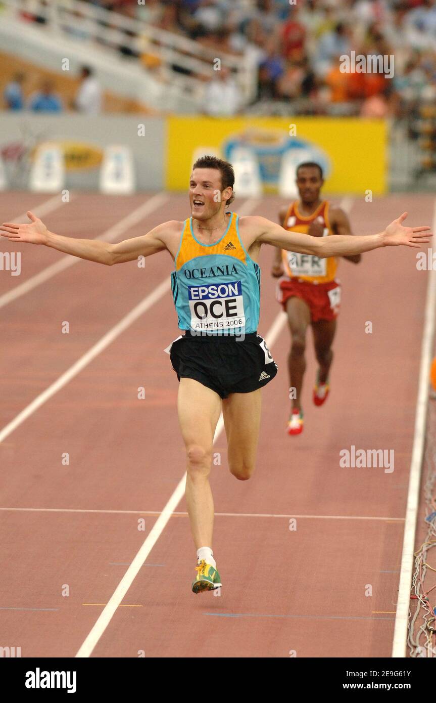 Oceania's Craig Mottram of Australia performs on 3000 meters men at the ...