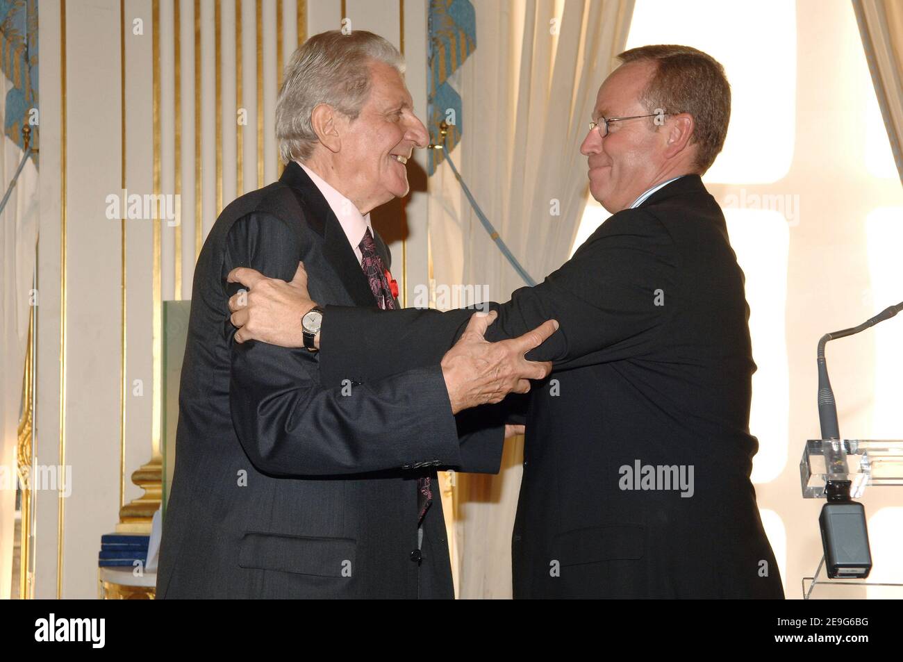 French musician and composer Jean Prodromides is honored as a 'Officier ...