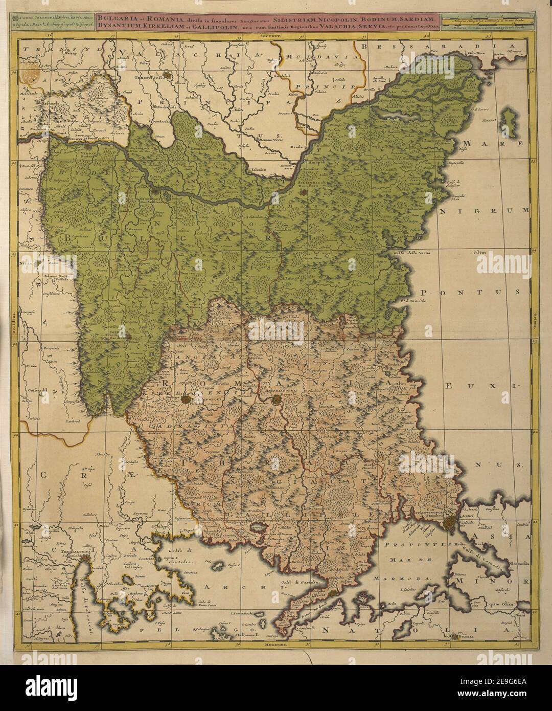 Romania and bulgaria map hi-res stock photography and images - Alamy