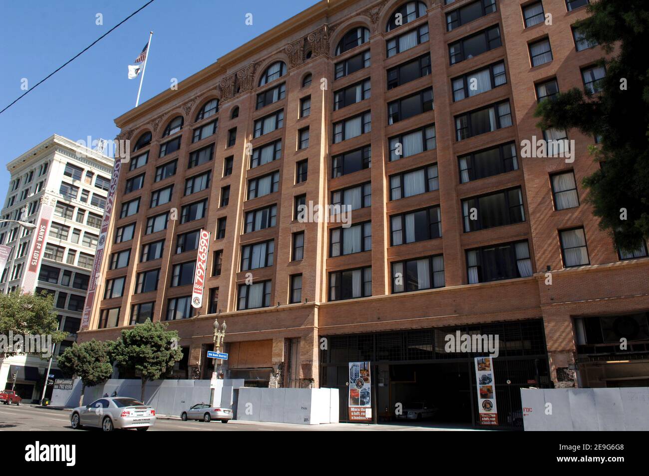 The Pacific Electric loft building pictured downtown Los Angeles, CA ...