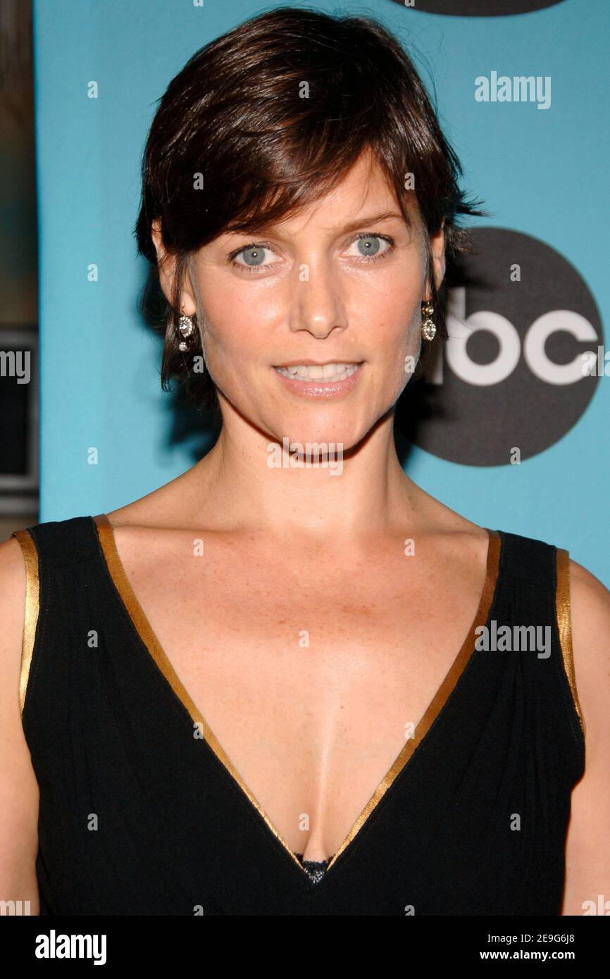 Actress Carey Lowell arrives at the premiere of the ABC series 'Six ...