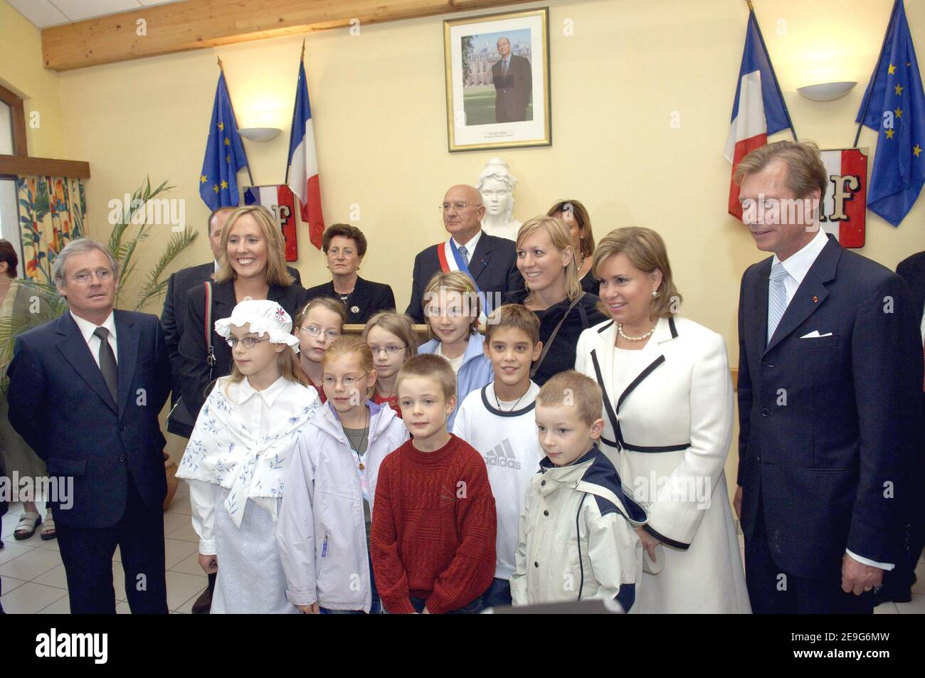 Grand-Duke Henri and Grande-Duchesse Maria-Teresa of Luxembourg visit ...