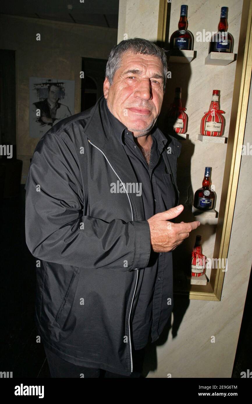 Jean-Pierre Castaldi attends 'Les Amazones' party at L'Etoile in Paris ...