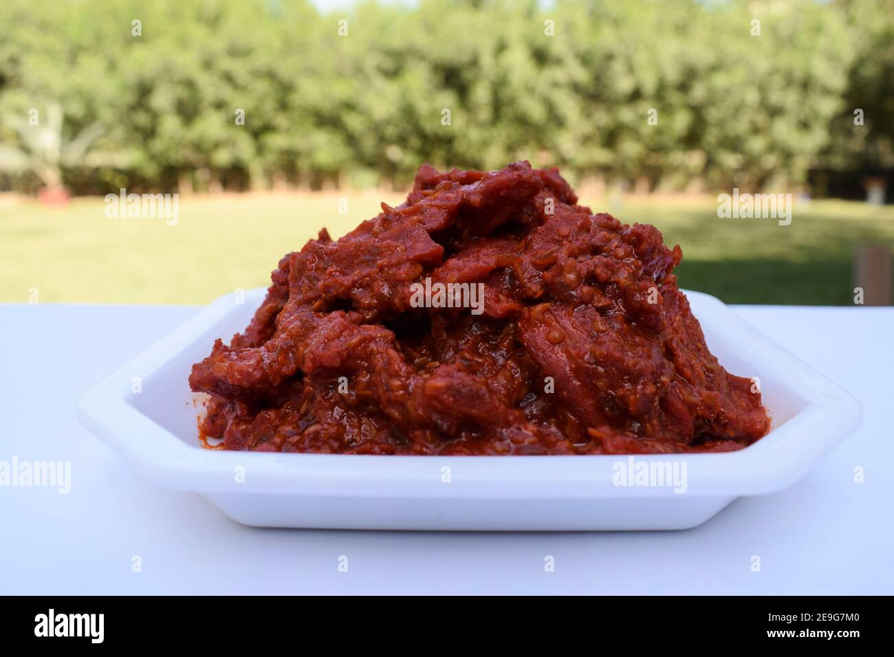 Traditional and Authentic Indian Carrot pickle known as Gajar ka achar ...