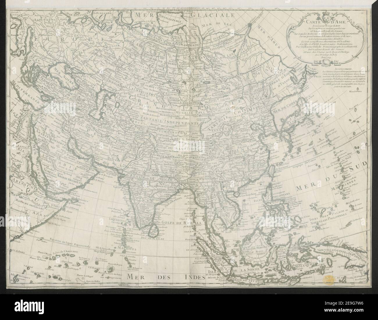 Buache map hi-res stock photography and images - Alamy