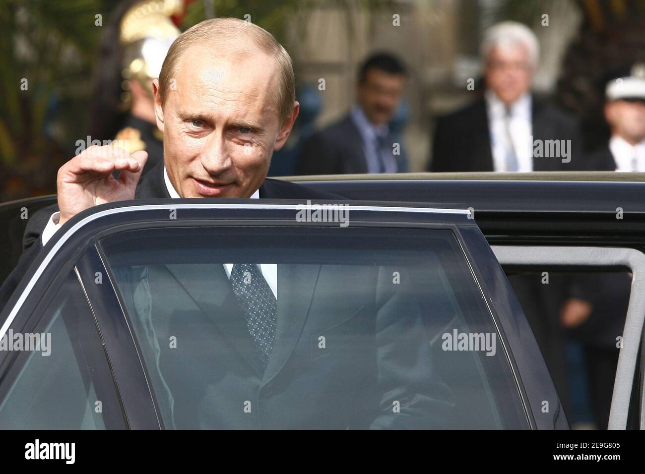 Vladimir poutine 2006 hi-res stock photography and images - Alamy