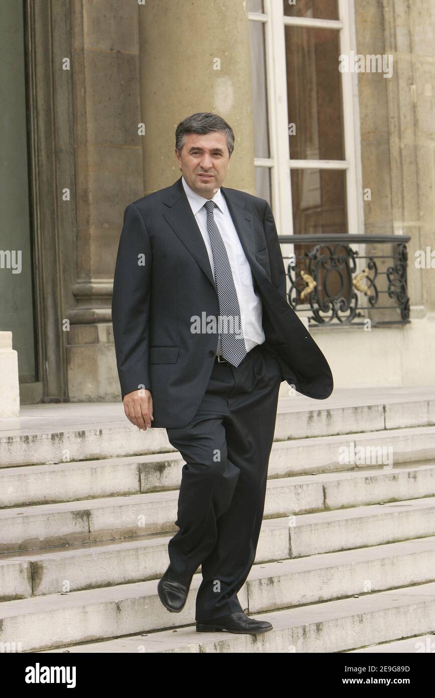 GDF's CEO Jean-Francois Cirelli attends the installation of the High ...