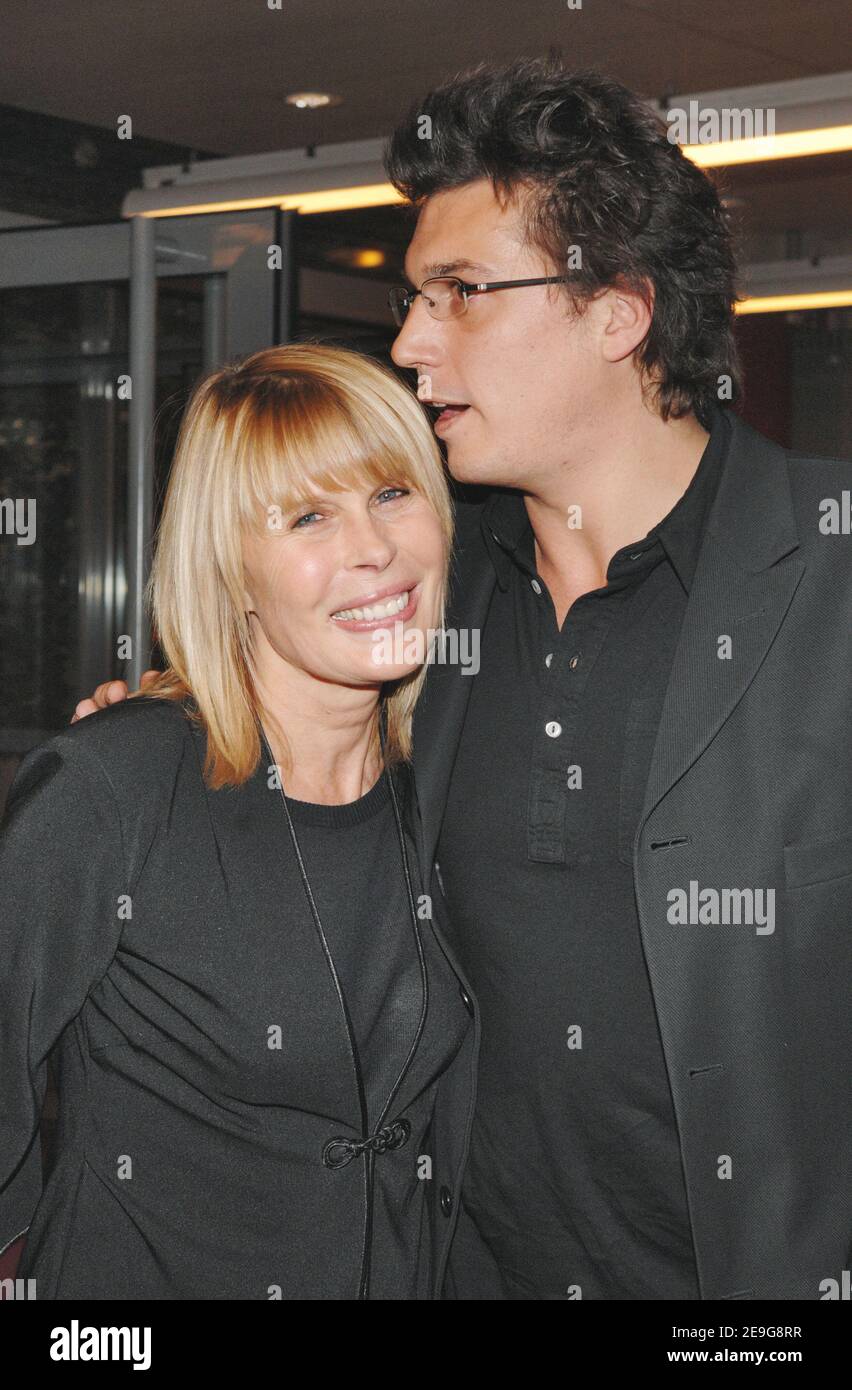 EXCLUSIVE COVERAGE. Candice Patou and her son Julien Hossein attend ...