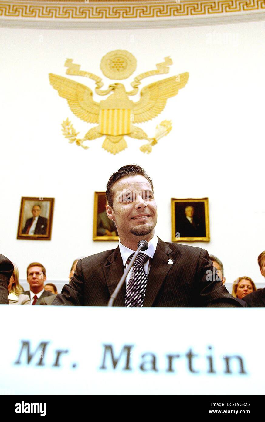 "Singer Ricky Martin, goodwill ambassador for UNICEF and president of ...
