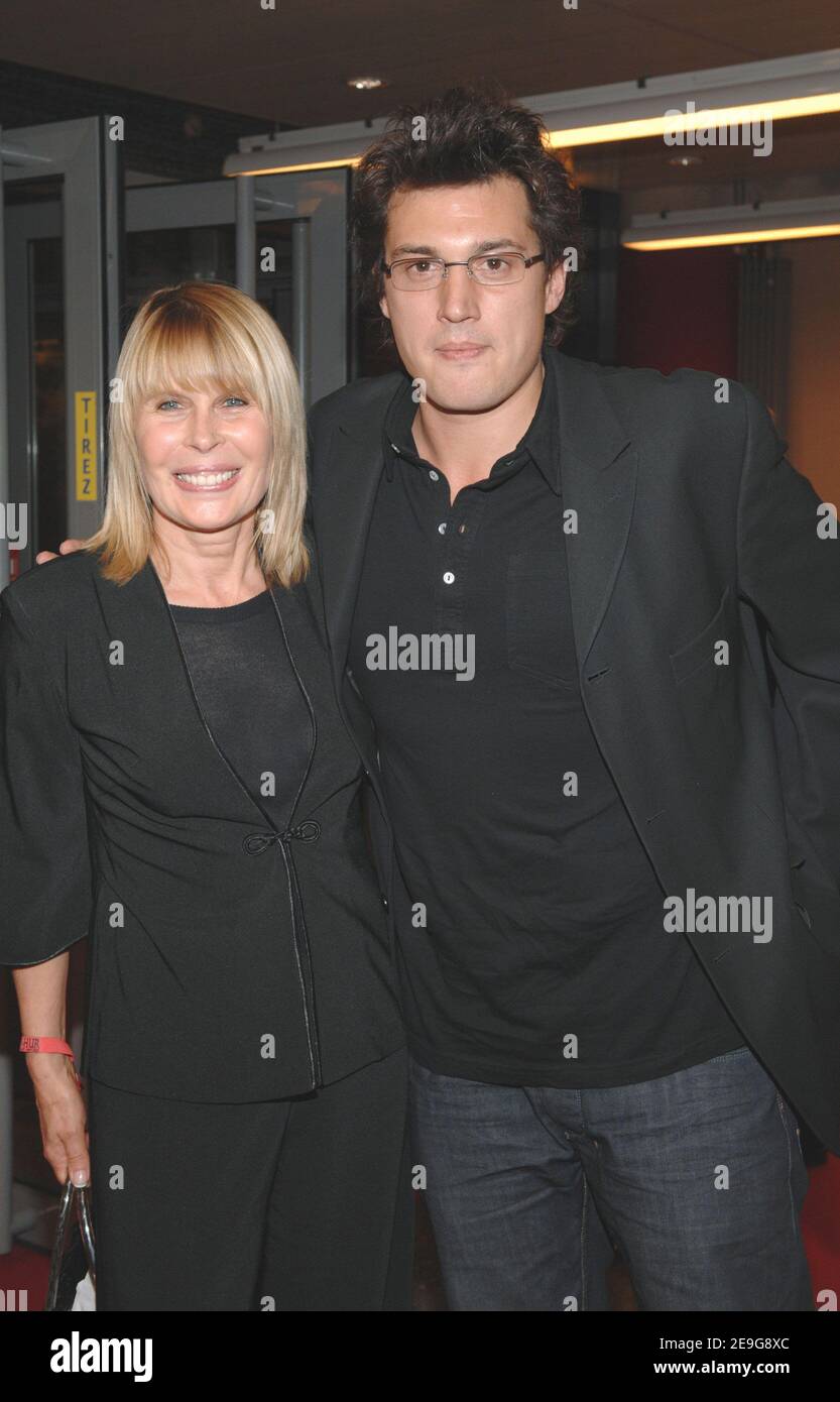 EXCLUSIVE COVERAGE. Candice Patou and her son Julien Hossein attend ...