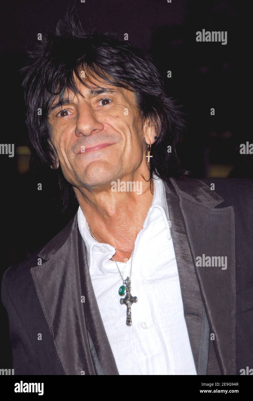 Guitarist Ron Wood attends 'The Departed' premiere, held at The ...