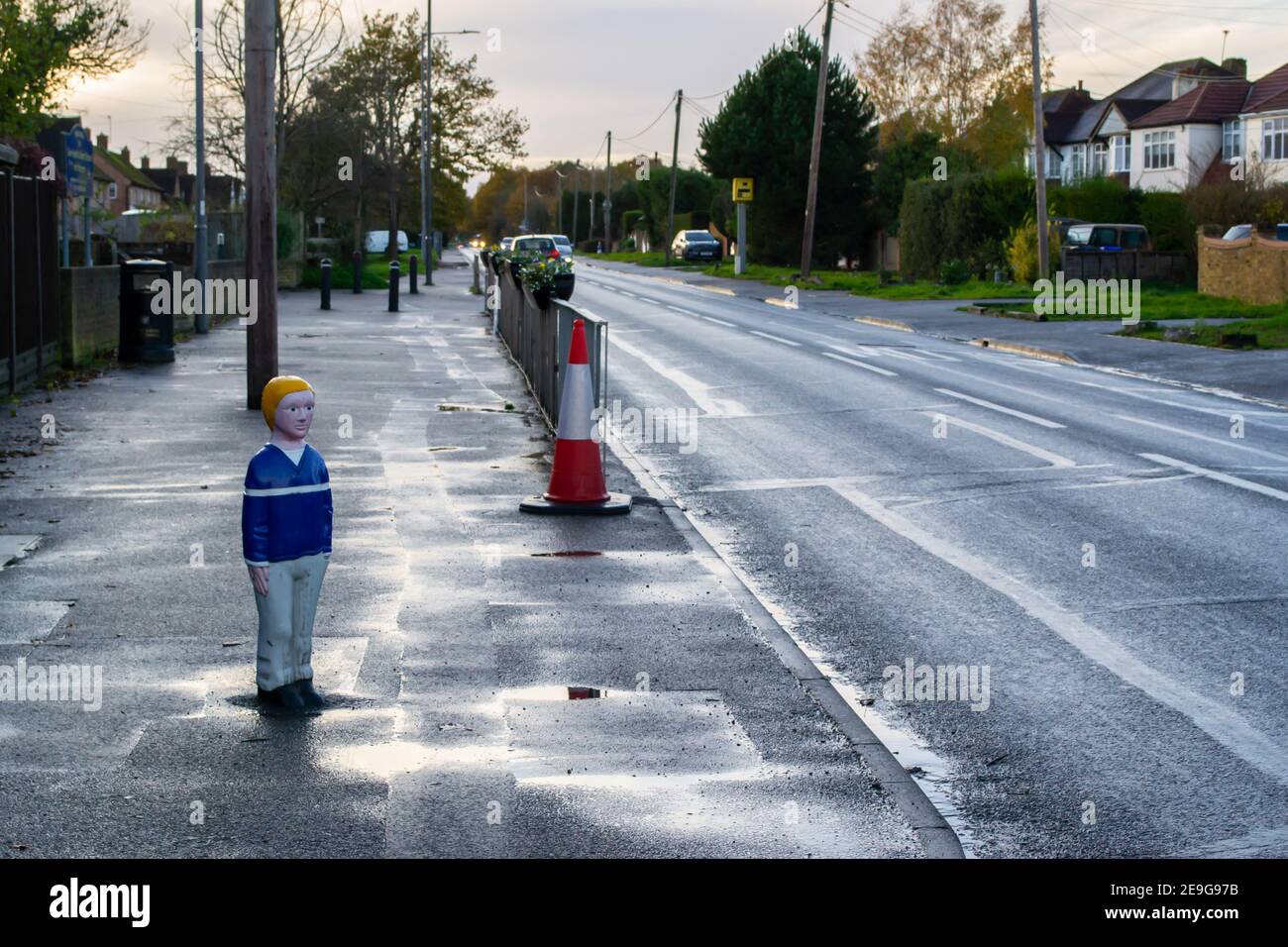 Child bollards hi-res stock photography and images - Alamy