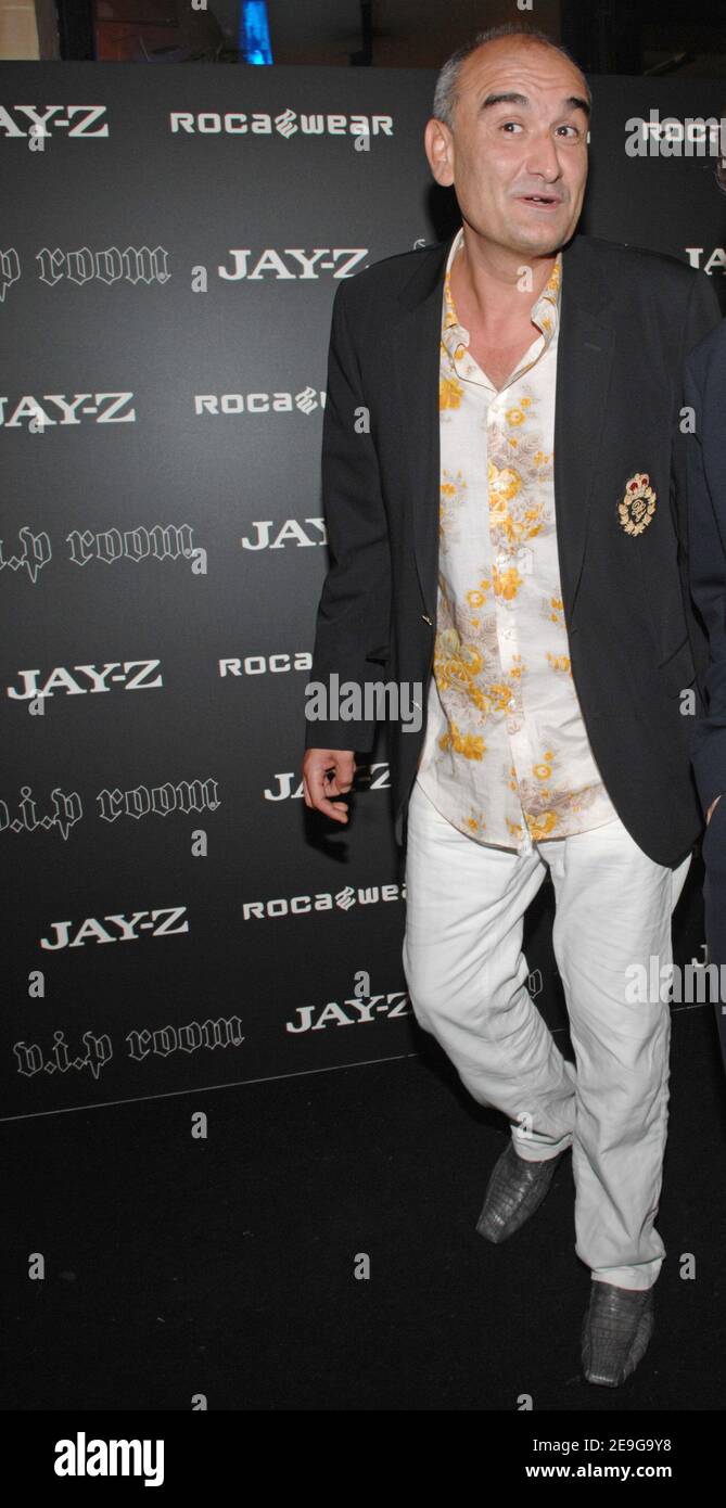 Universal Music France CEO Pascal Negre arrives at Jay-Z pre-concert ...