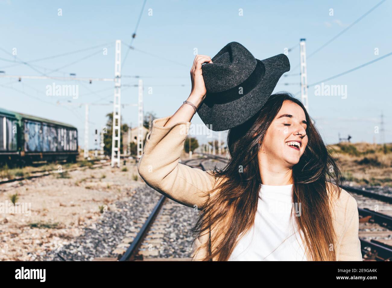 Taking Off Hat High Resolution Stock Photography and Images - Alamy