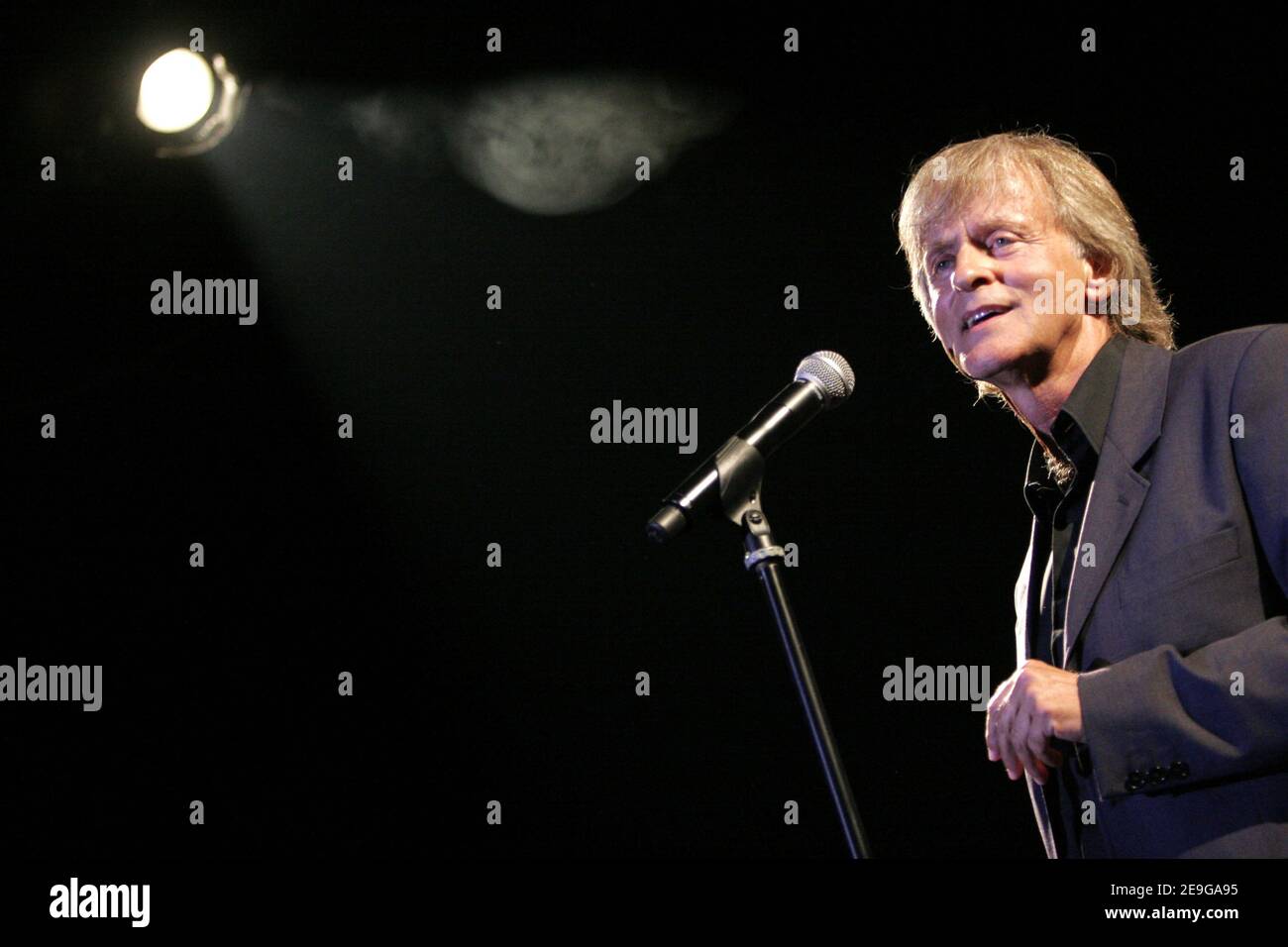 Dutch born singer Dave performs at l'Europeen and sing his last album ...