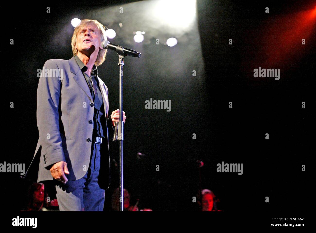 Dutch born singer Dave performs at l'Europeen and sing his last album ...