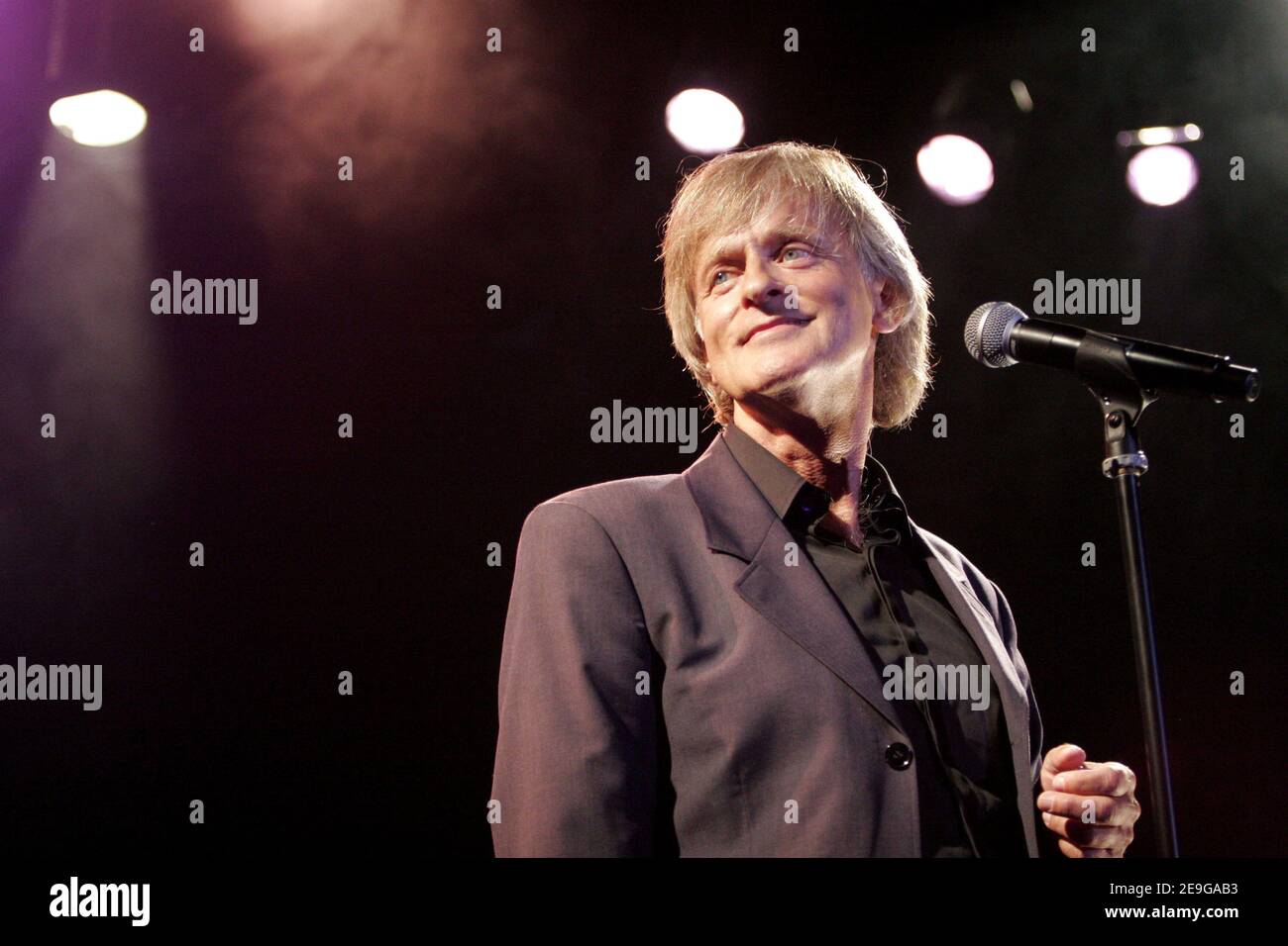 Dutch born singer Dave performs at l'Europeen and sing his last album ...