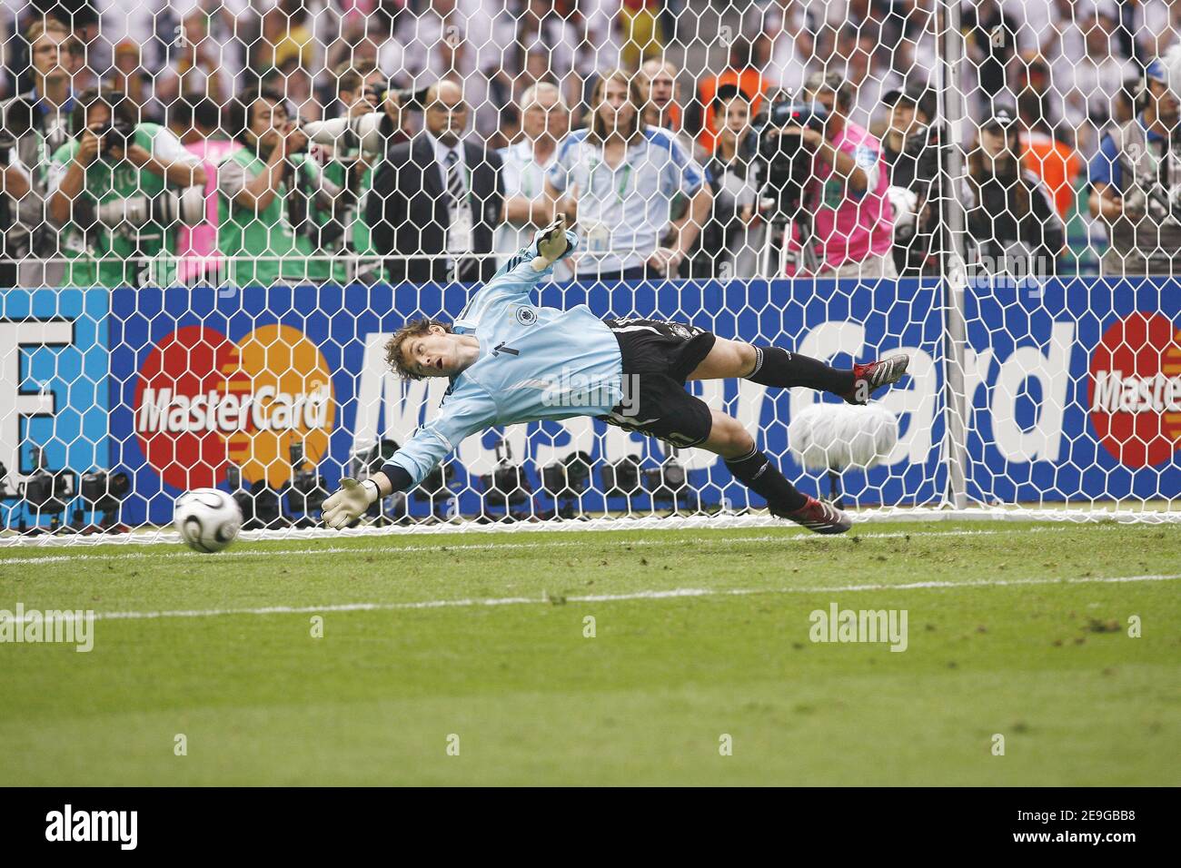 Germany's goalkeeper Jens Lehmann during the FIFA World Cup 2006 ...