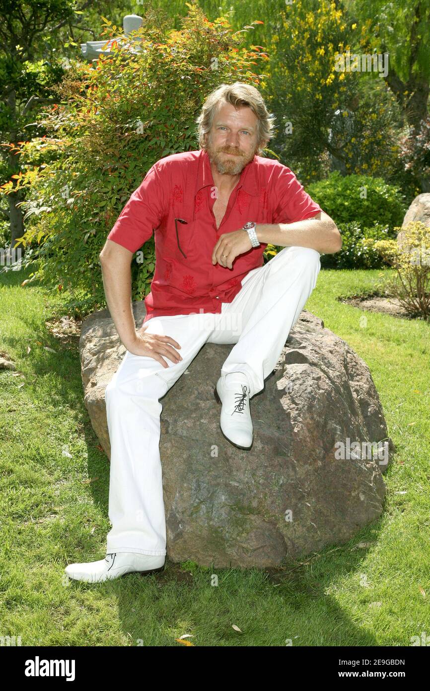 French actor Xavier Deluc from French TV serie 'Section de Recherches ...