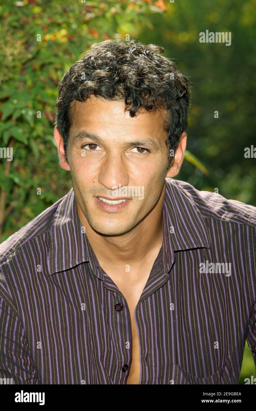 French actor Kamel Belghazi from French TV serie 'Section de Recherches ...