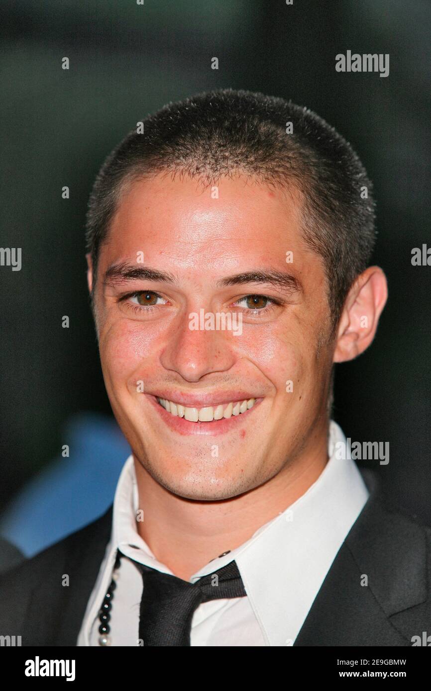 French actor Aurelien Wiik arrives at the party held at 'Rose des Vents ...