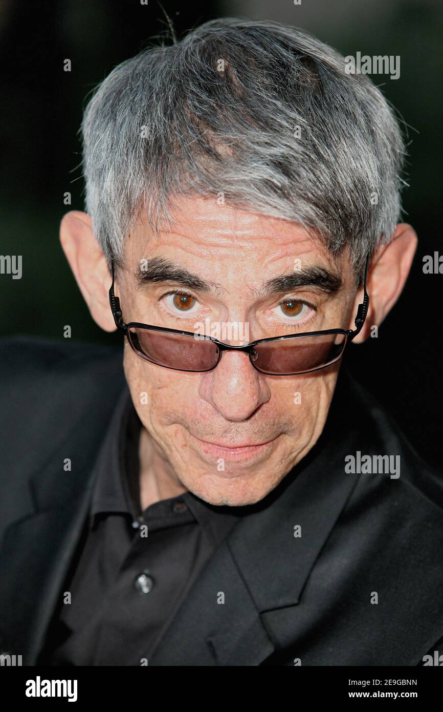 US actor Richard Belzer arrives at the party held at 'Rose des Vents ...