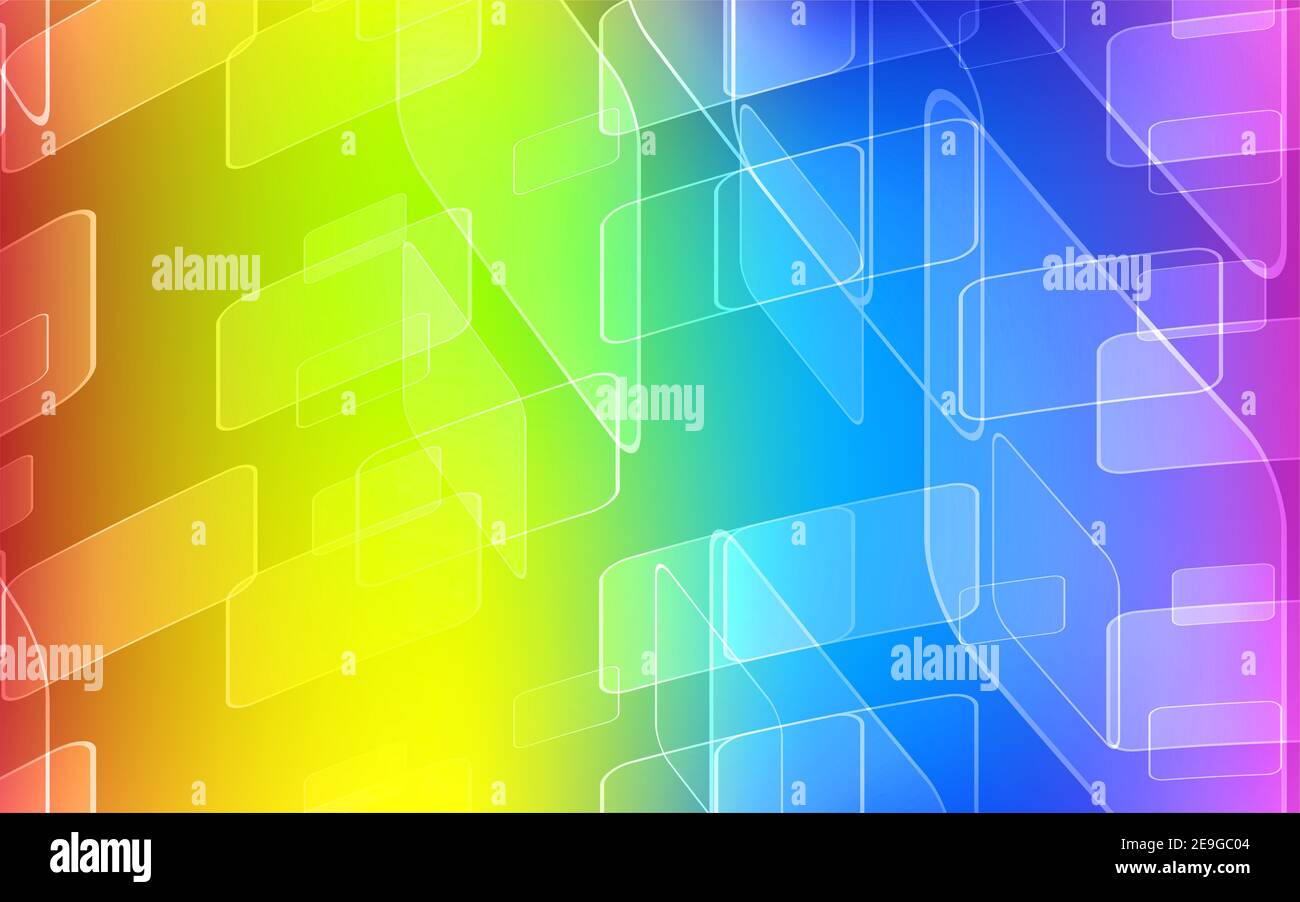 Abstract wide technology background with hexagons and gear wheels. Hi ...