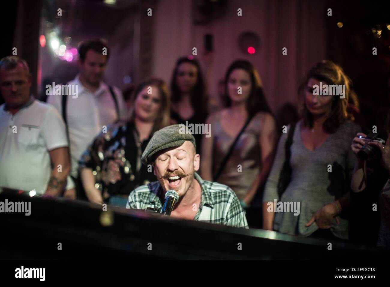 Northern Irish singer songwriter Foy Vance live on stage at Bush Hall ...