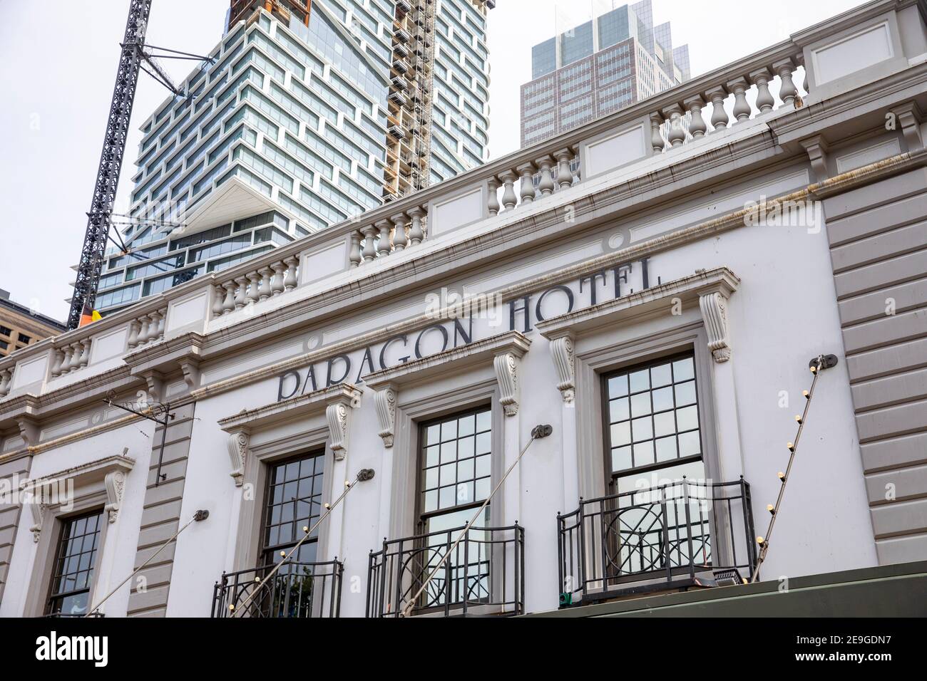Paragon Hotel and bar in Alfred street Sydney city centre NSW Australia Stock Photo Alamy