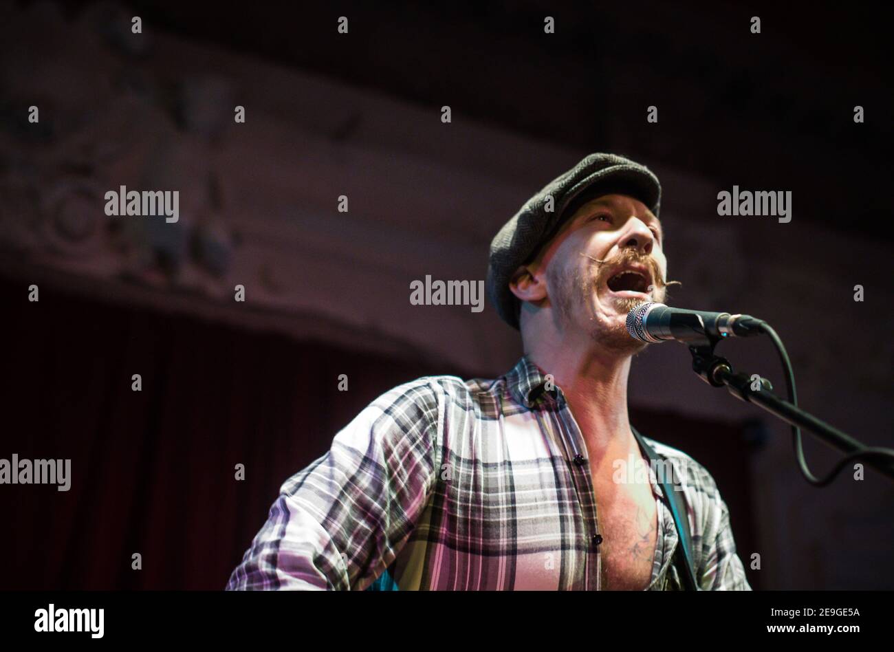 Northern Irish singer songwriter Foy Vance live on stage at Bush Hall ...