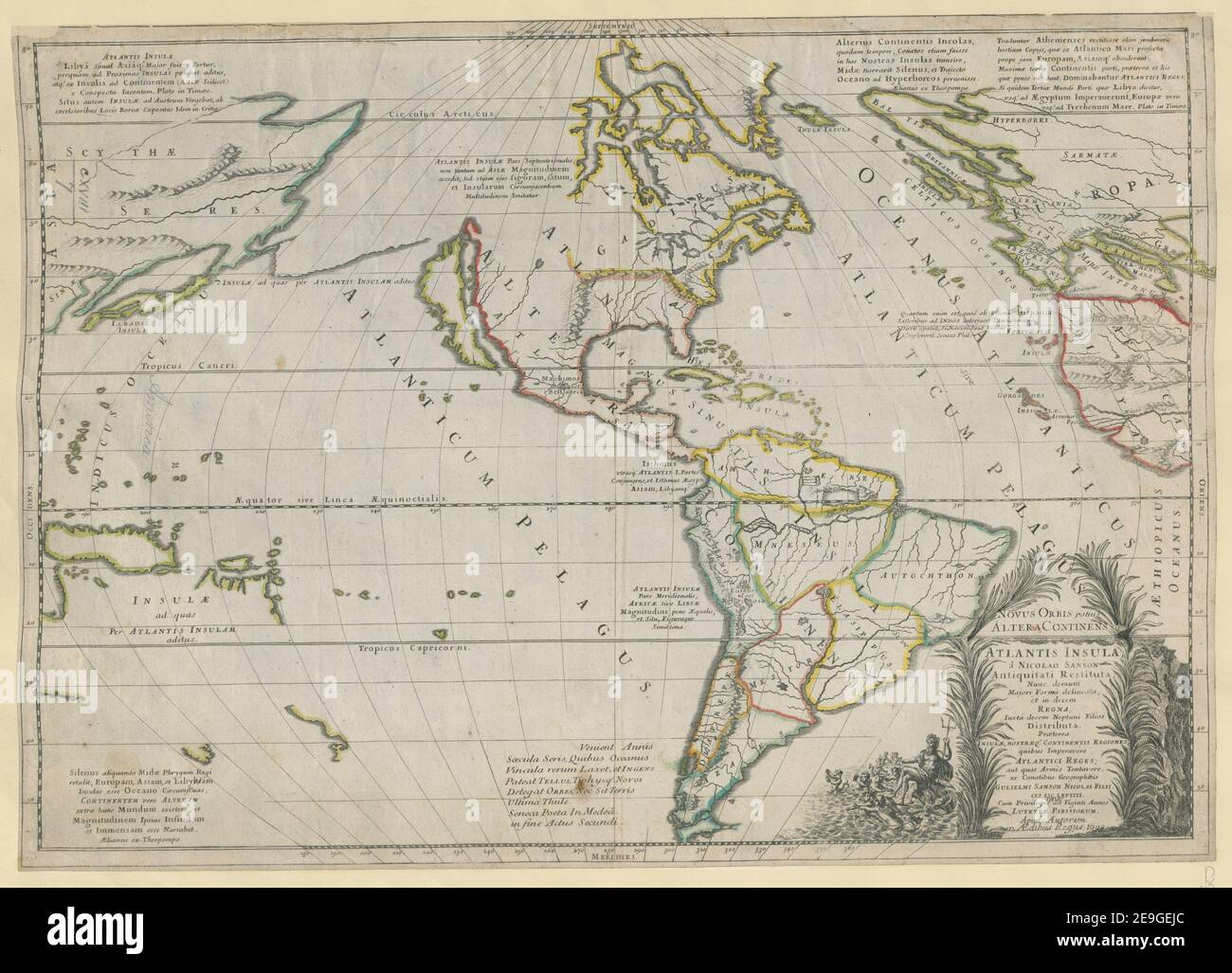 Atlantis map hi-res stock photography and images - Alamy