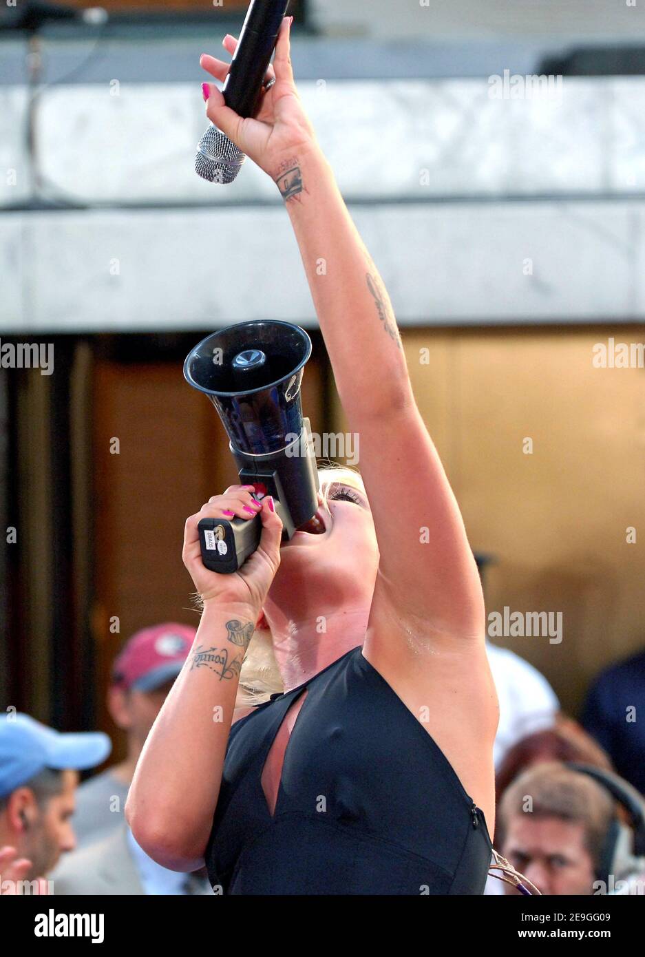 Pink performs live on NBC's Today Show Toyota Summer Concert Series ...