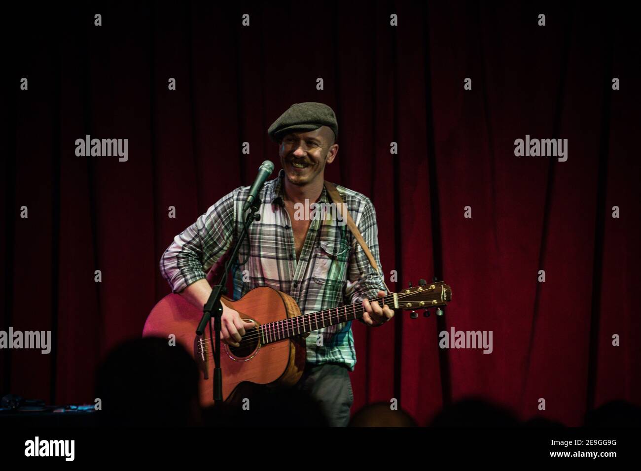 Northern Irish singer songwriter Foy Vance live on stage at Bush Hall ...