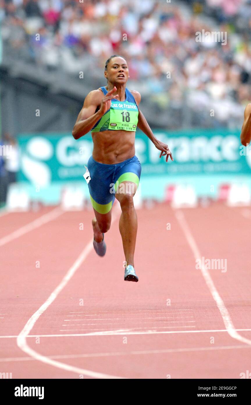 Marion jones 100 hi-res stock photography and images - Alamy