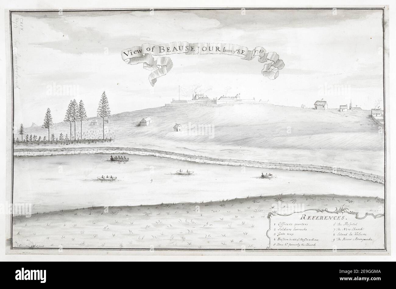 Map of beausejour hi-res stock photography and images - Alamy