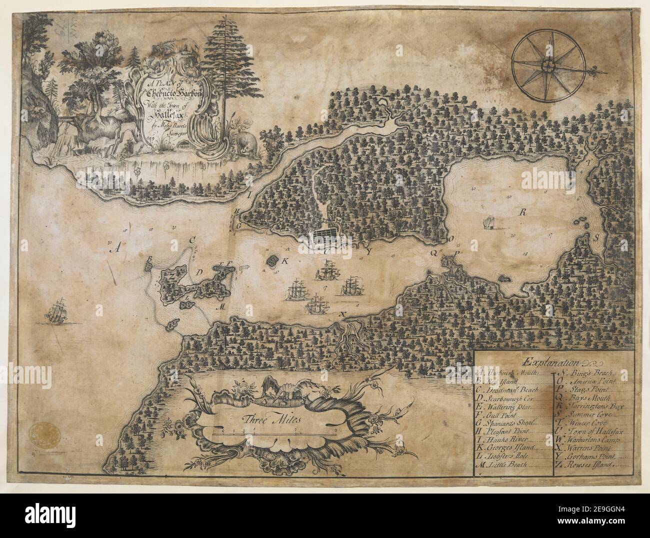 Map of harris hi-res stock photography and images - Alamy