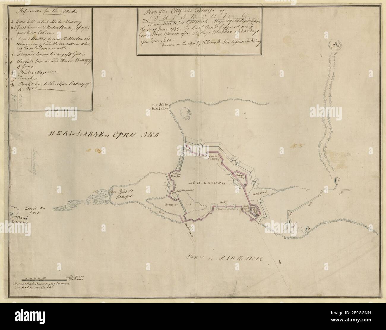 Map of warren hi-res stock photography and images - Alamy