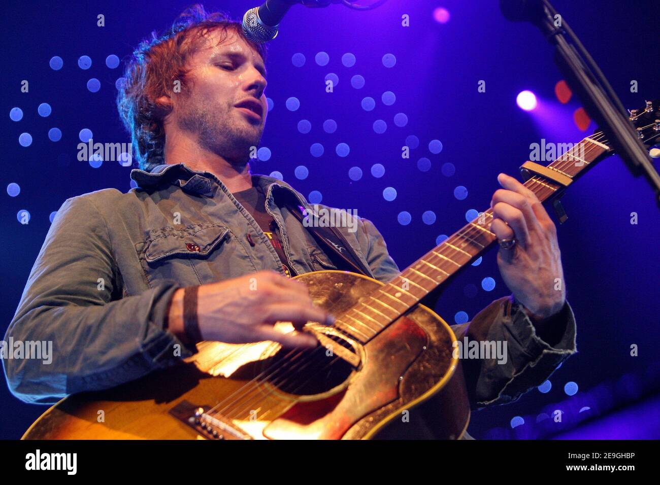 British singer James Blunt performs live at 'The Zenith' in Paris ...