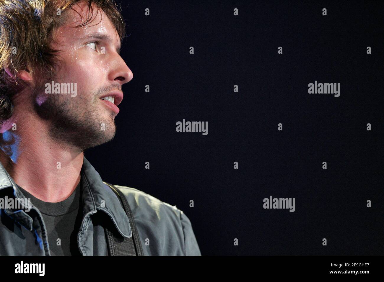 British singer James Blunt performs live at 'The Zenith' in Paris ...