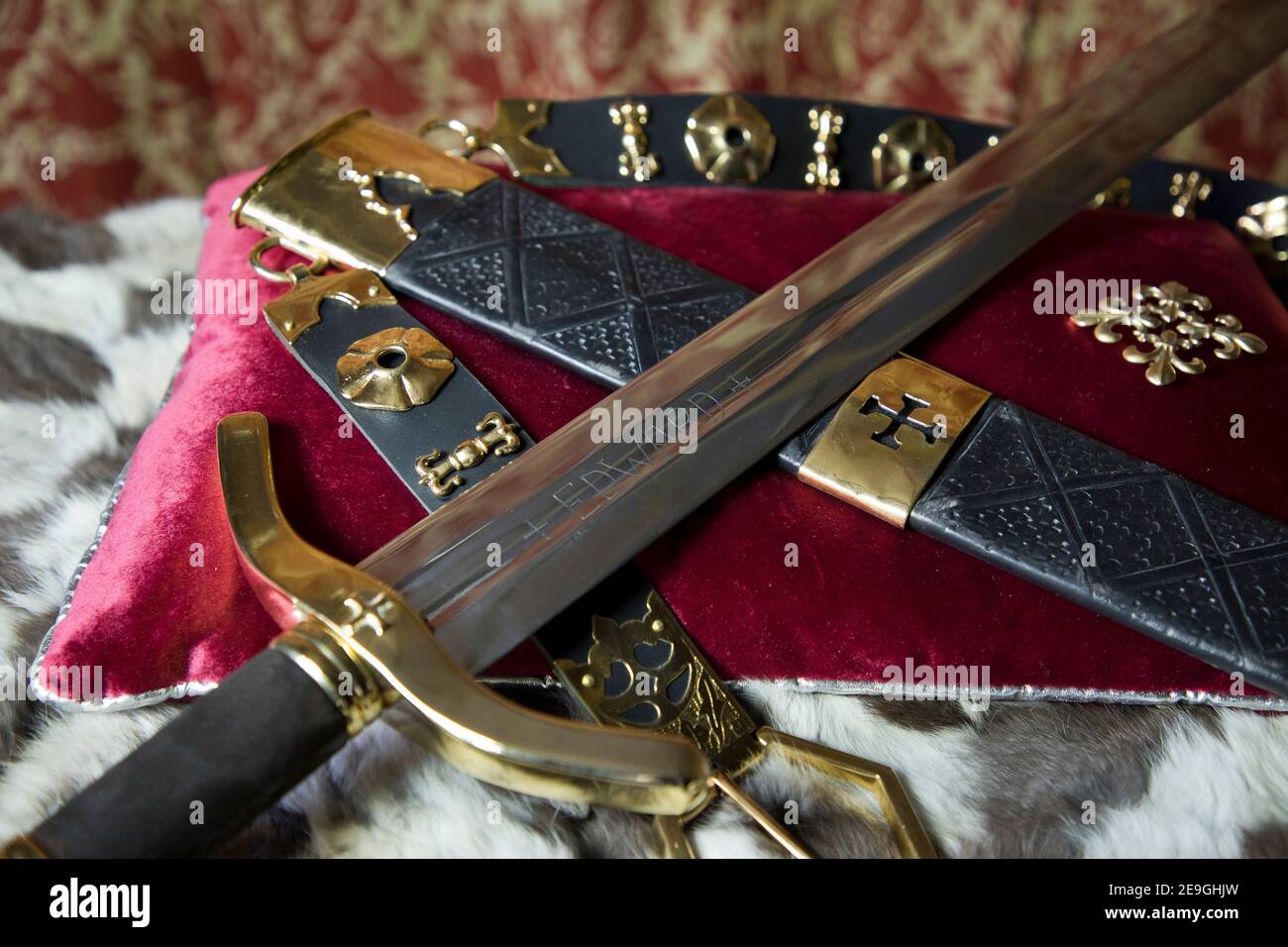 Royal sword of King Edward I of England Stock Photo - Alamy