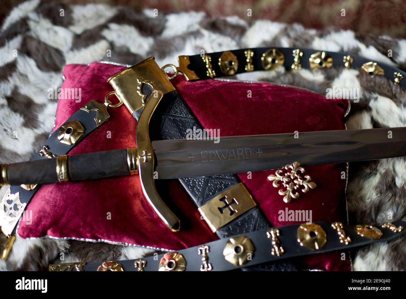 Royal sword of King Edward I of England Stock Photo - Alamy