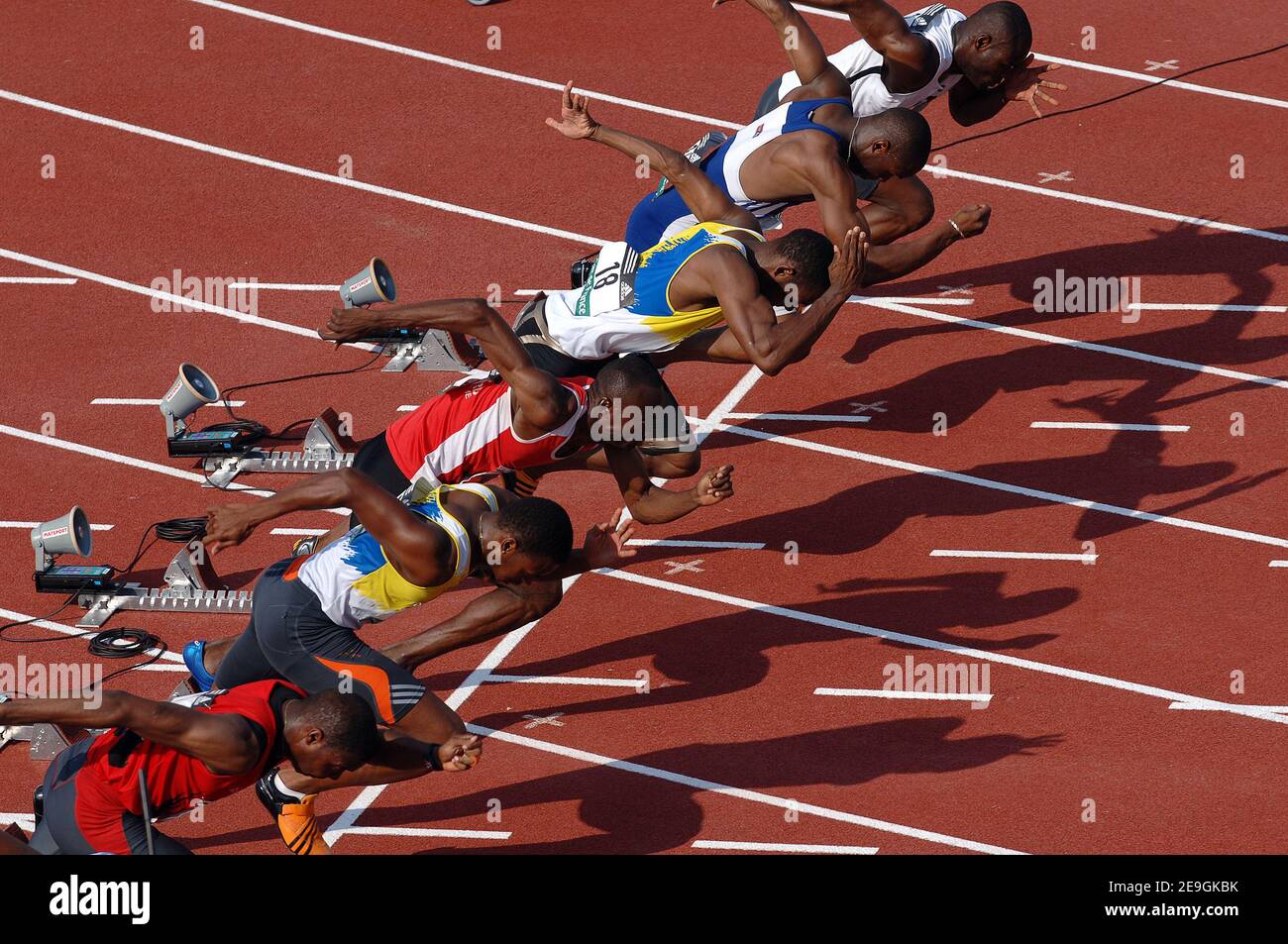 Atmosphere during French track and field championships, in Nancy ...