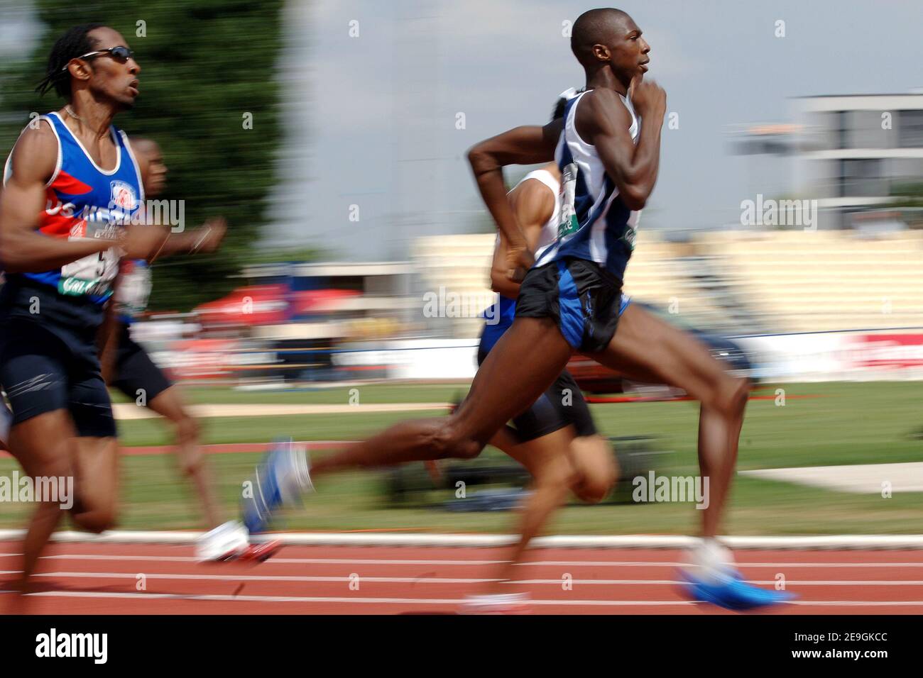 France's Idrissa M'Barke competes on men's 400 meters during French ...