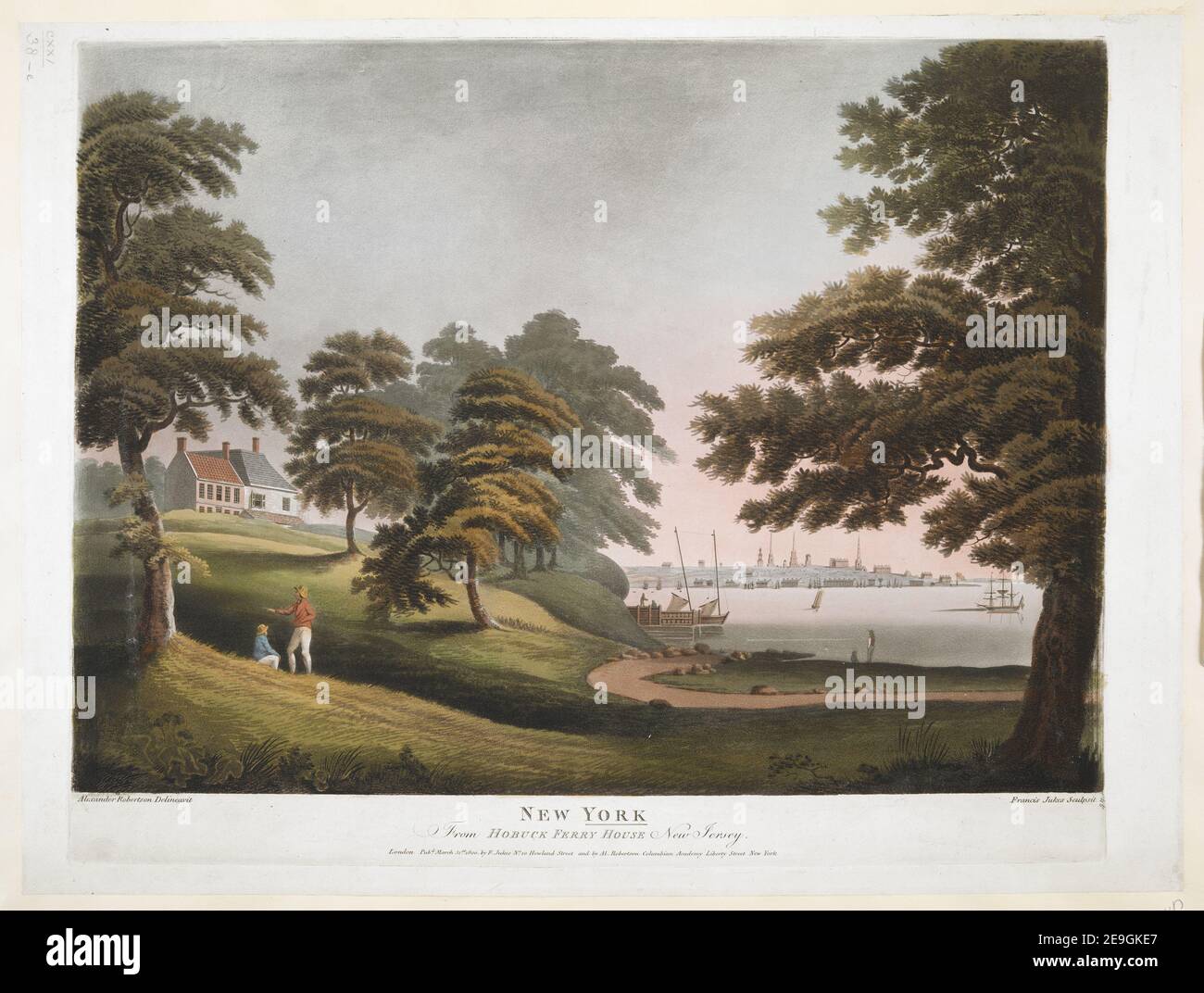 Map of new york 1820 hi-res stock photography and images - Alamy