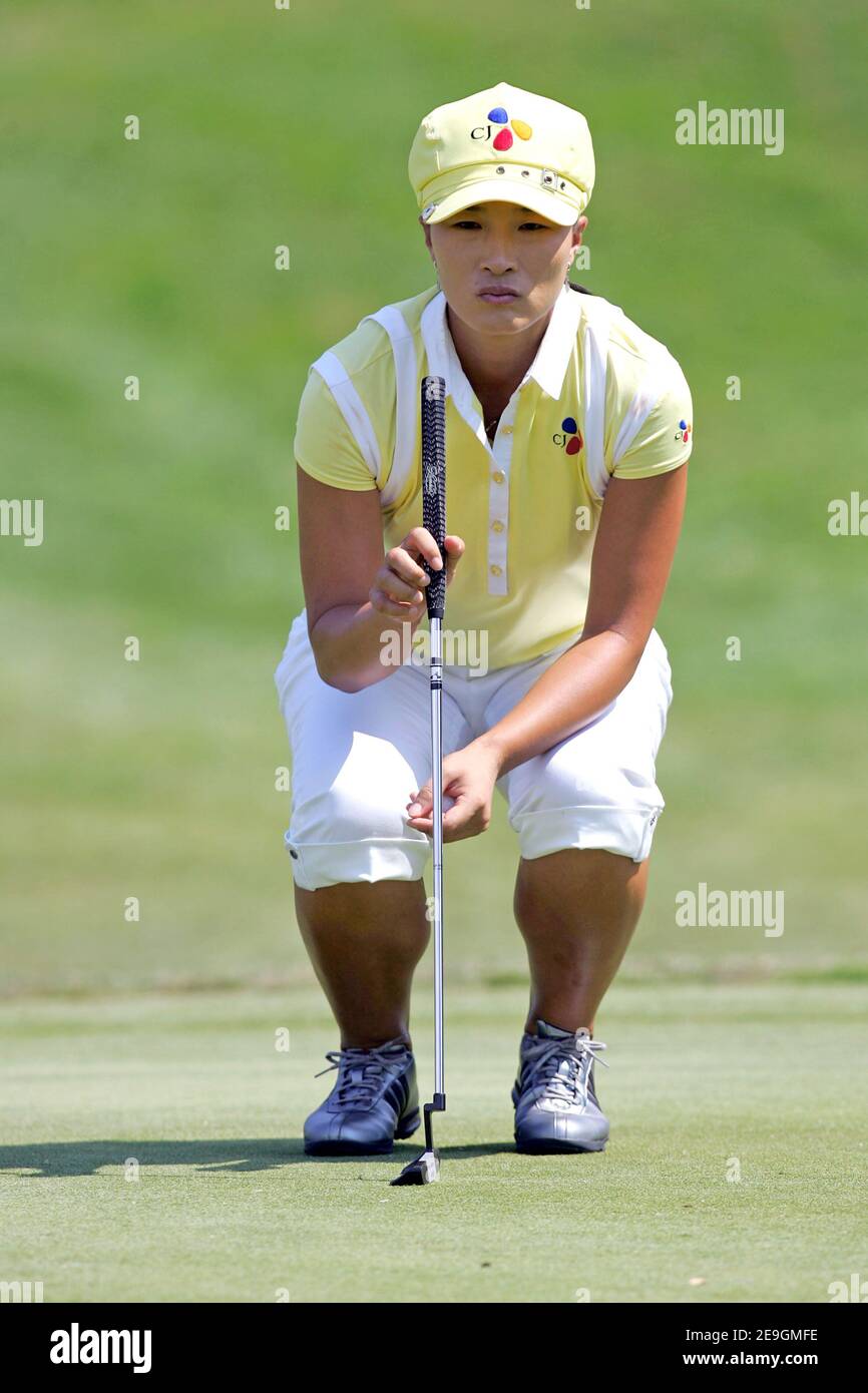 Korea's Se Ri Pak during the secound round of the Women's Golf Masters ...