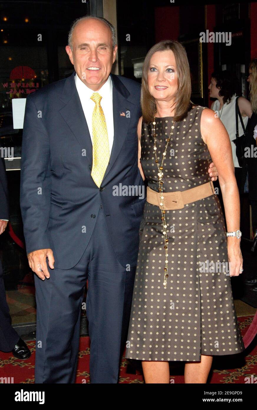Former New York City Mayor Rudolph Giuliani and his girlfriend Judith ...