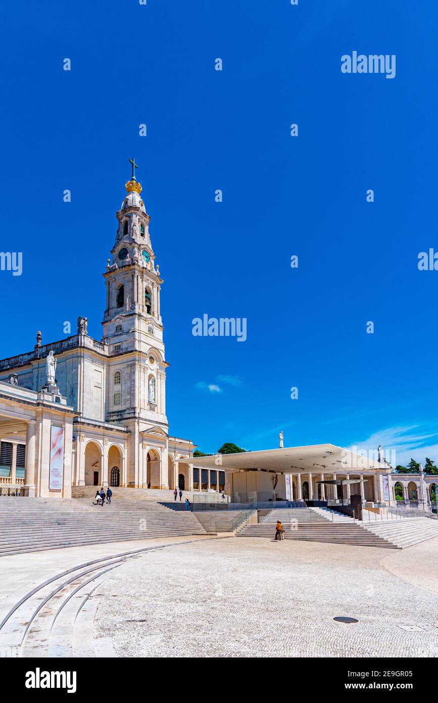 Famous sanctuary of Fatima in Portugal Stock Photo - Alamy