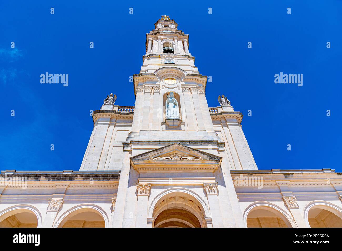 Famous sanctuary of Fatima in Portugal Stock Photo - Alamy
