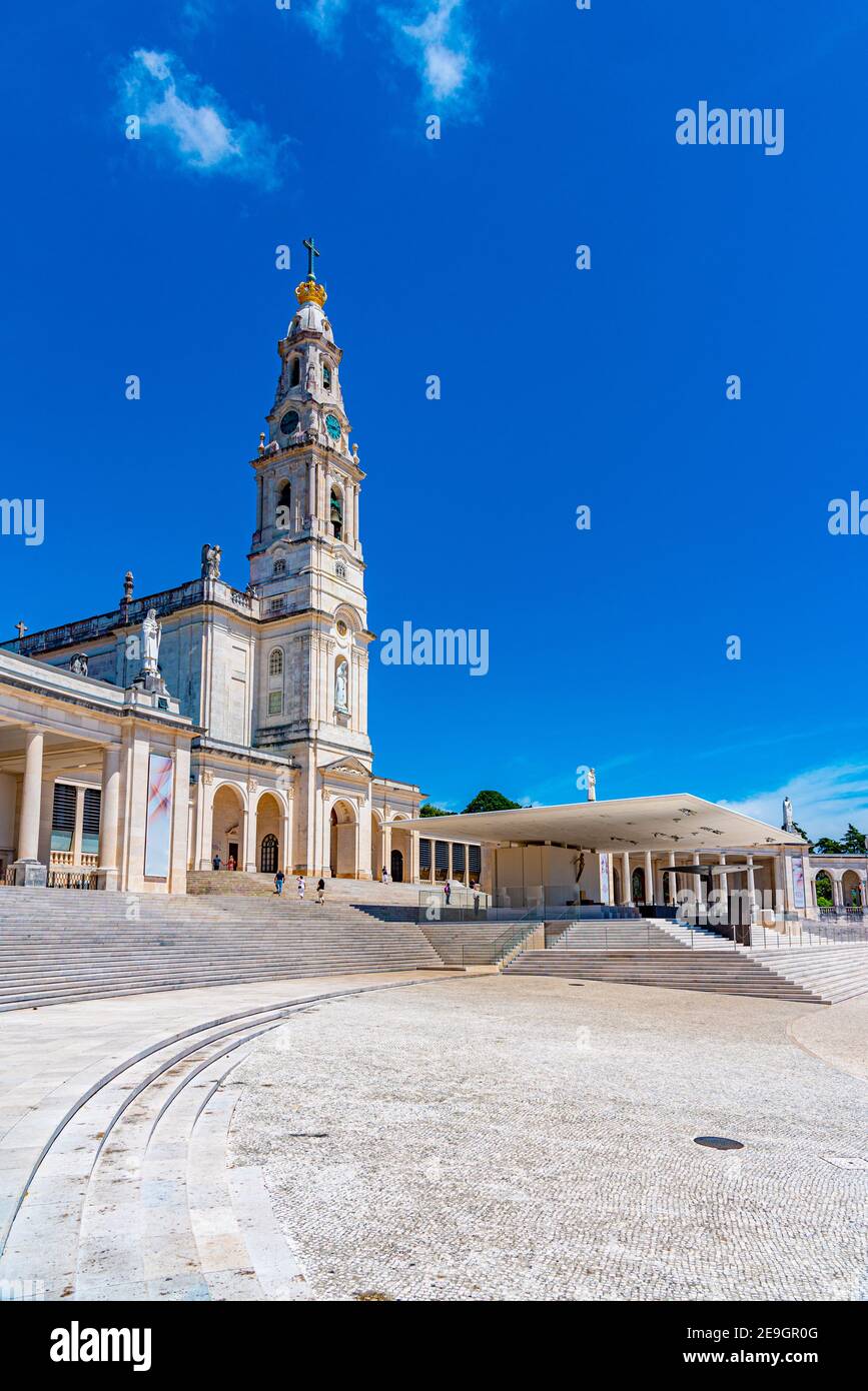 Famous sanctuary of Fatima in Portugal Stock Photo - Alamy