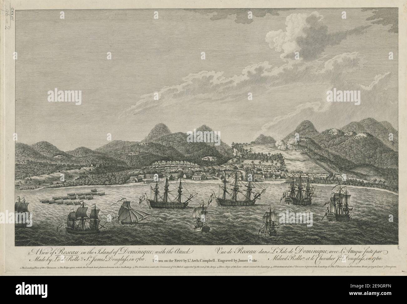 1760 london map hi-res stock photography and images - Alamy